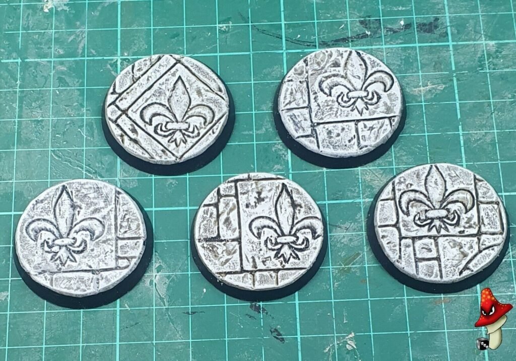 40mm Resin Base B, sisters battle sororitas ruined sanctuary ...