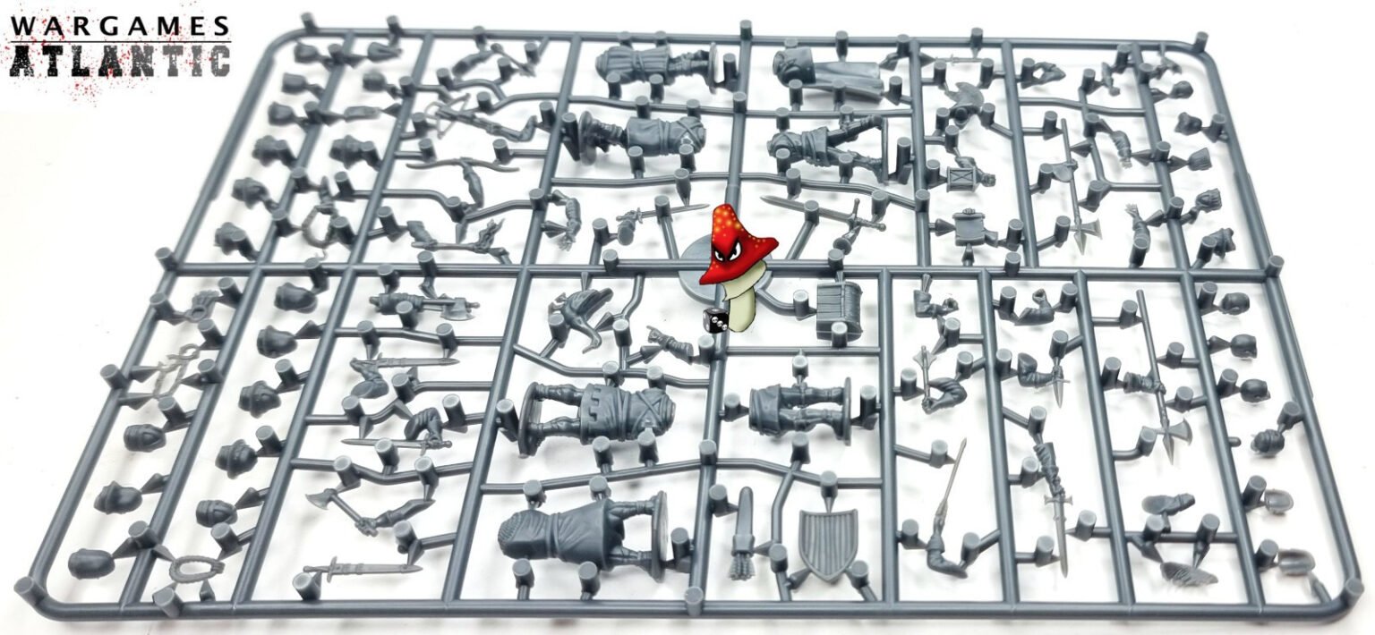 Classic Fantasy Guards Wargames Atlantic 1 x Sprue unboxed 28mm 1/56 ...