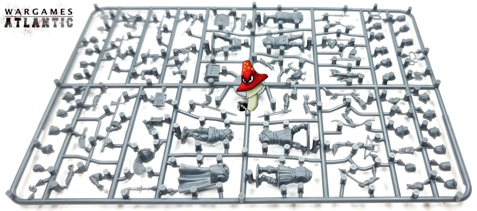 Classic Fantasy Guards Wargames Atlantic 1 x Sprue unboxed 28mm 1/56 ...