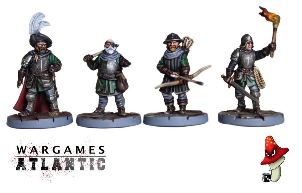 Classic Fantasy Guards Wargames Atlantic 1 x Sprue unboxed 28mm 1/56 ...