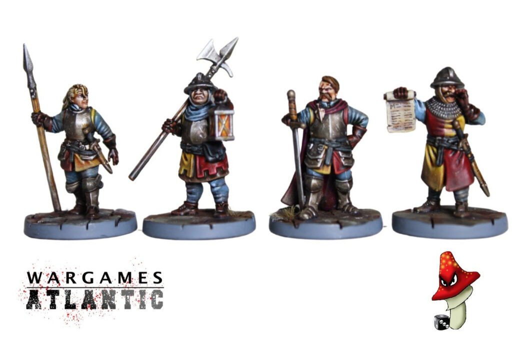 Classic Fantasy Guards Wargames Atlantic 1 x Sprue unboxed 28mm 1/56 ...