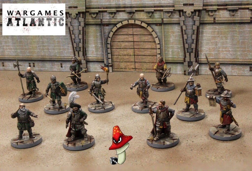 Classic Fantasy Guards Wargames Atlantic 1 x Sprue unboxed 28mm 1/56 ...